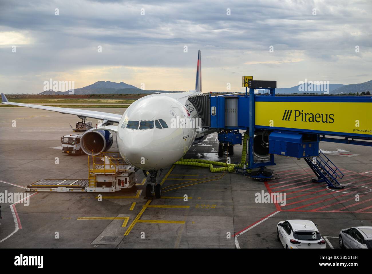 Athens International Airport Eleftherios Venizelos, main base of Aegean ...