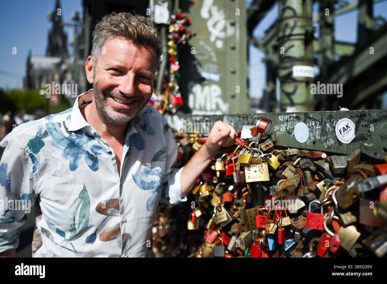 Cologne, Germany. 02nd May, 2025. Thorsten Schorn, commentator for the ...