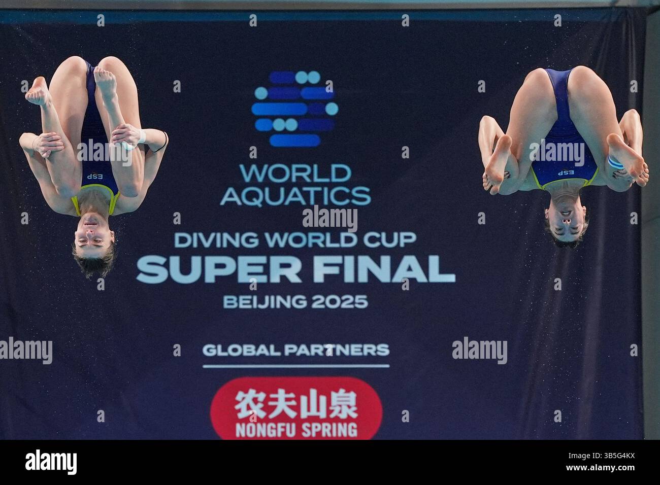 Spain's Valeria Antolino and Ana Carvajal compete in the Women's ...