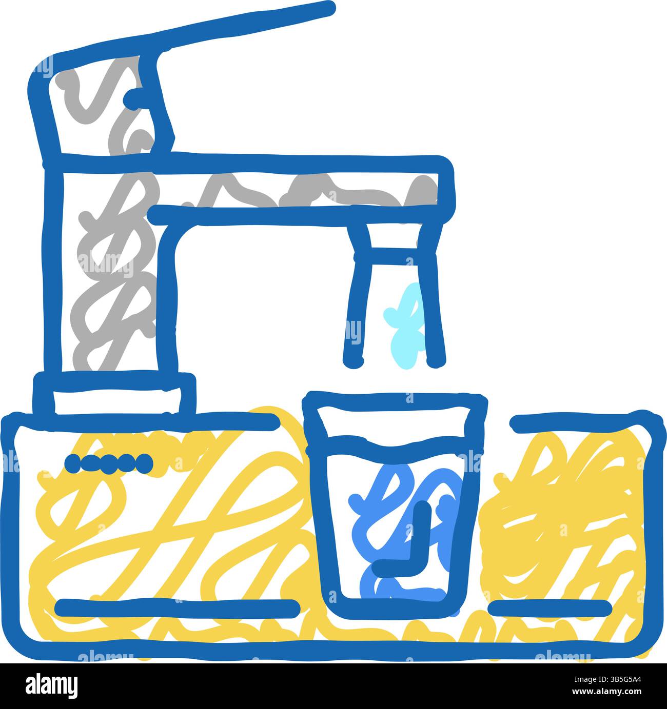 Water filtration icon in hi-res stock photography and images - Alamy