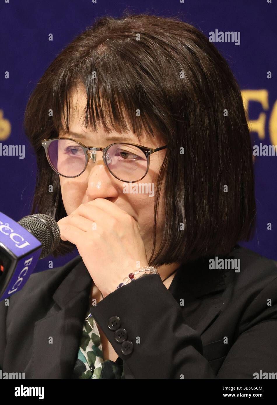 Tokyo, Japan. 2nd May, 2025. Tokie Tanaka, a Japanese rape victim by a ...