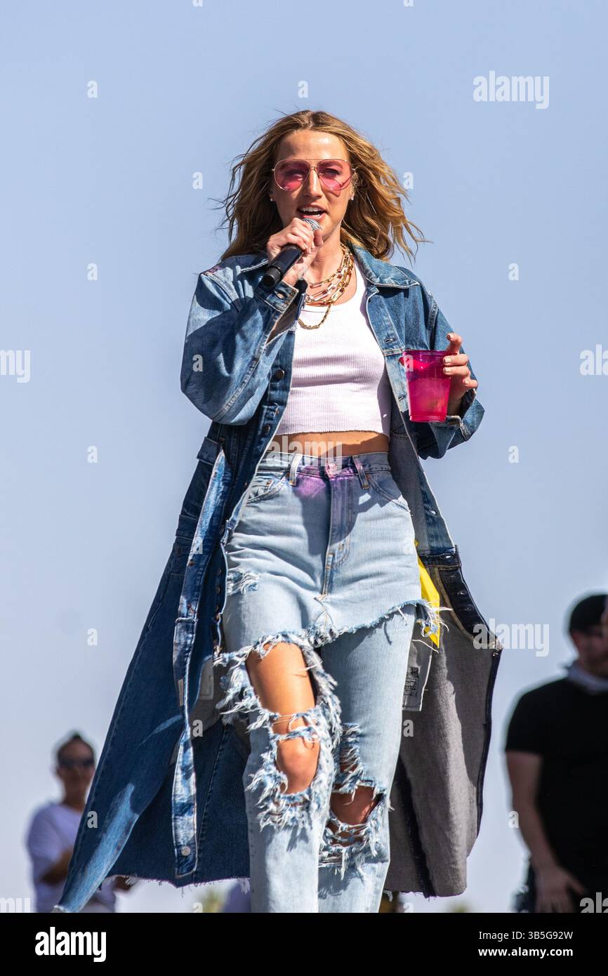 April 29, 2022, Indio, California, U.S: INGRID ANDRESS at Stagecoach ...