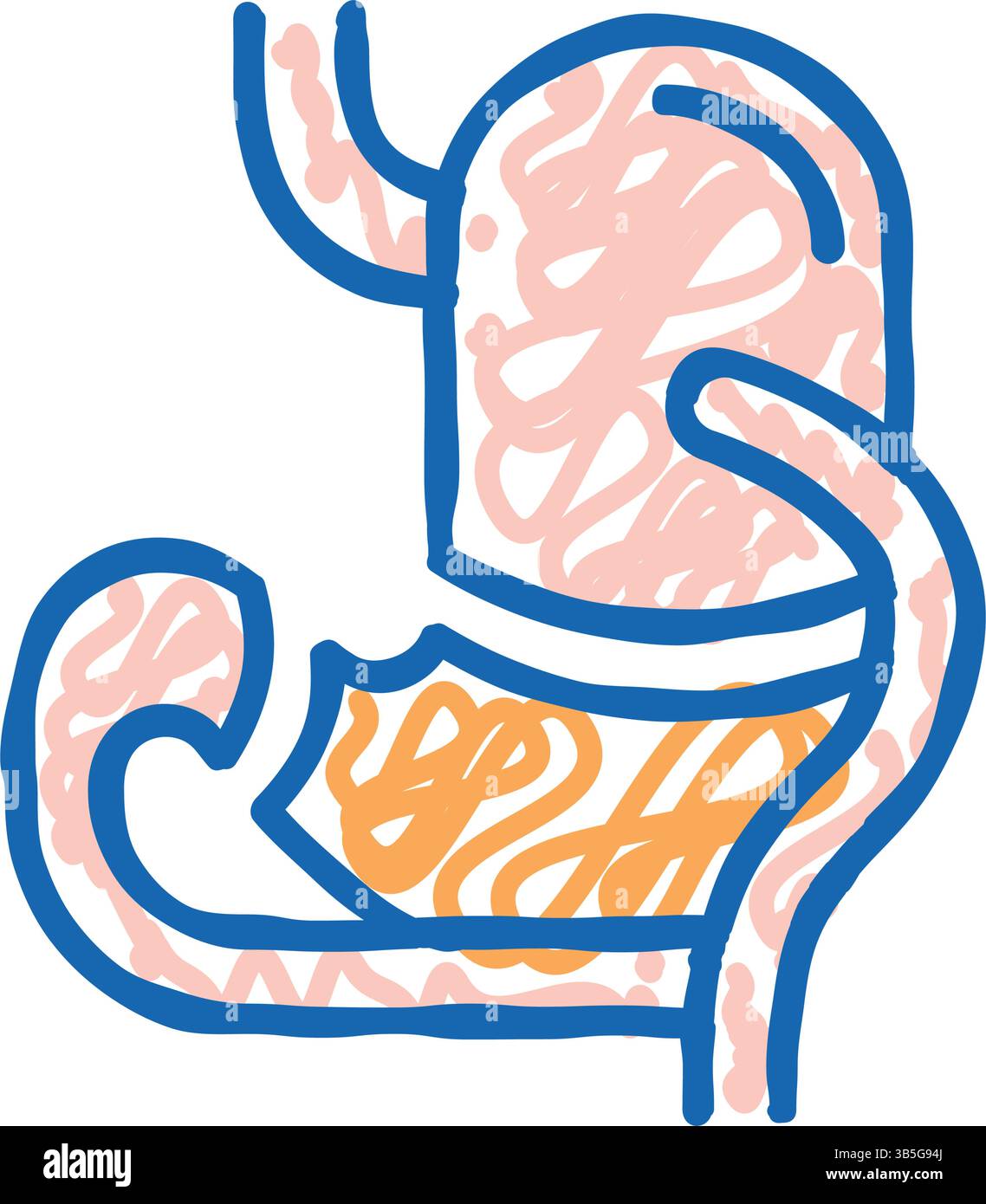 bdp bariatric icon doodle illustration Stock Vector Image & Art - Alamy
