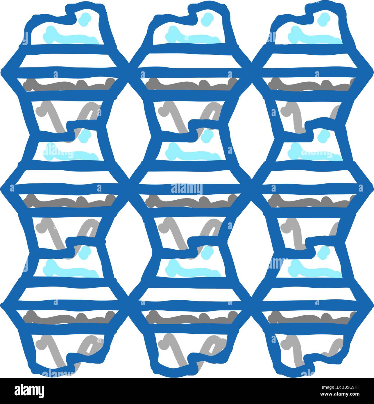 process aluminium production icon doodle illustration Stock Vector ...