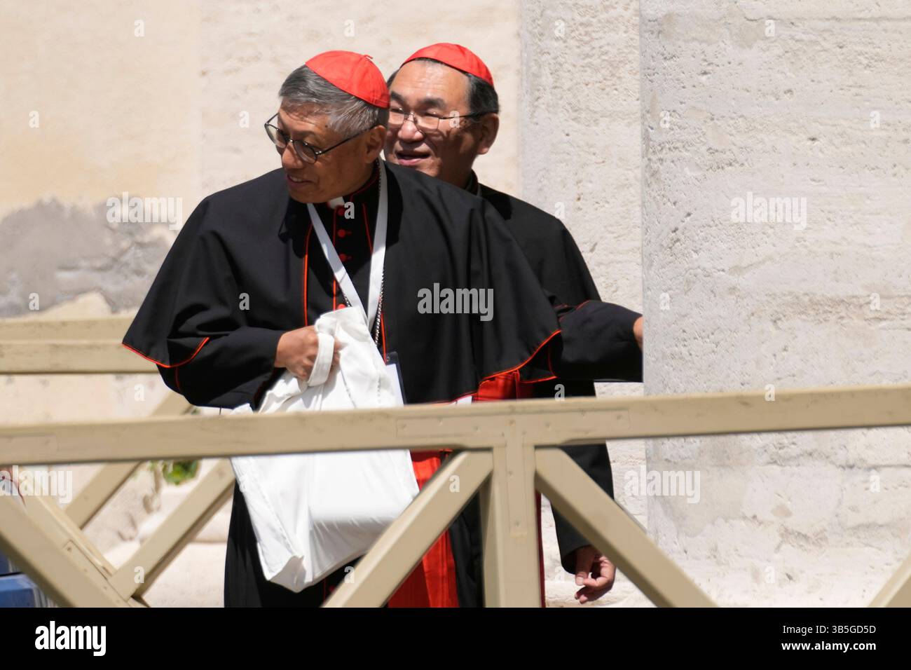 Cardinals Thomas Aquino Manyo Maeda, left, and Tarcisio Isao Kikuchi ...