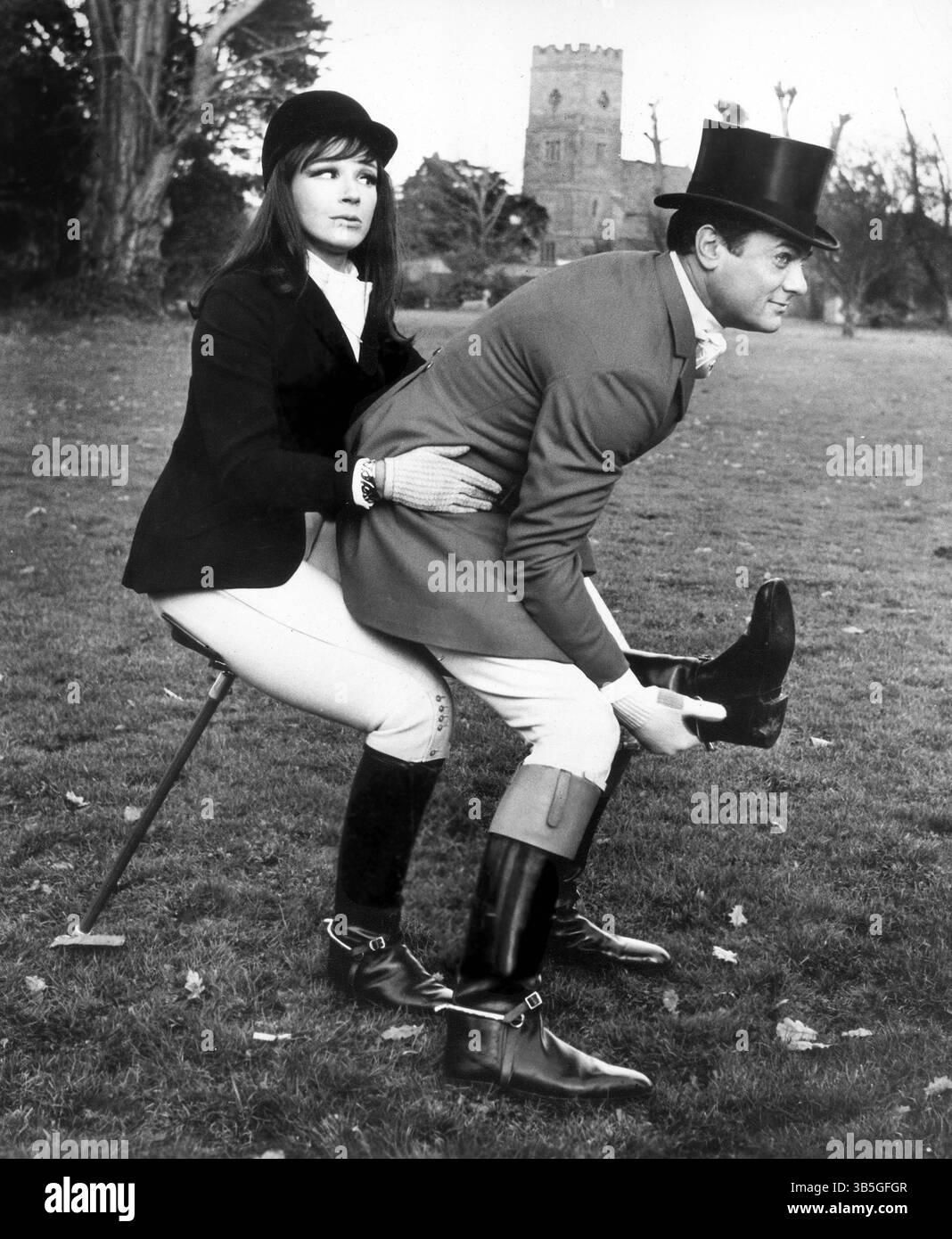 May 27, 1980, USA: Fenella Fielding, Tony Curtis, on-set of the Film ...