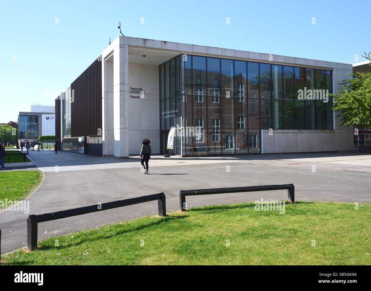 The Themis building, Teesside University Stock Photo - Alamy