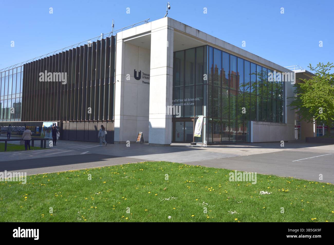 The Themis building, Teesside University Stock Photo - Alamy