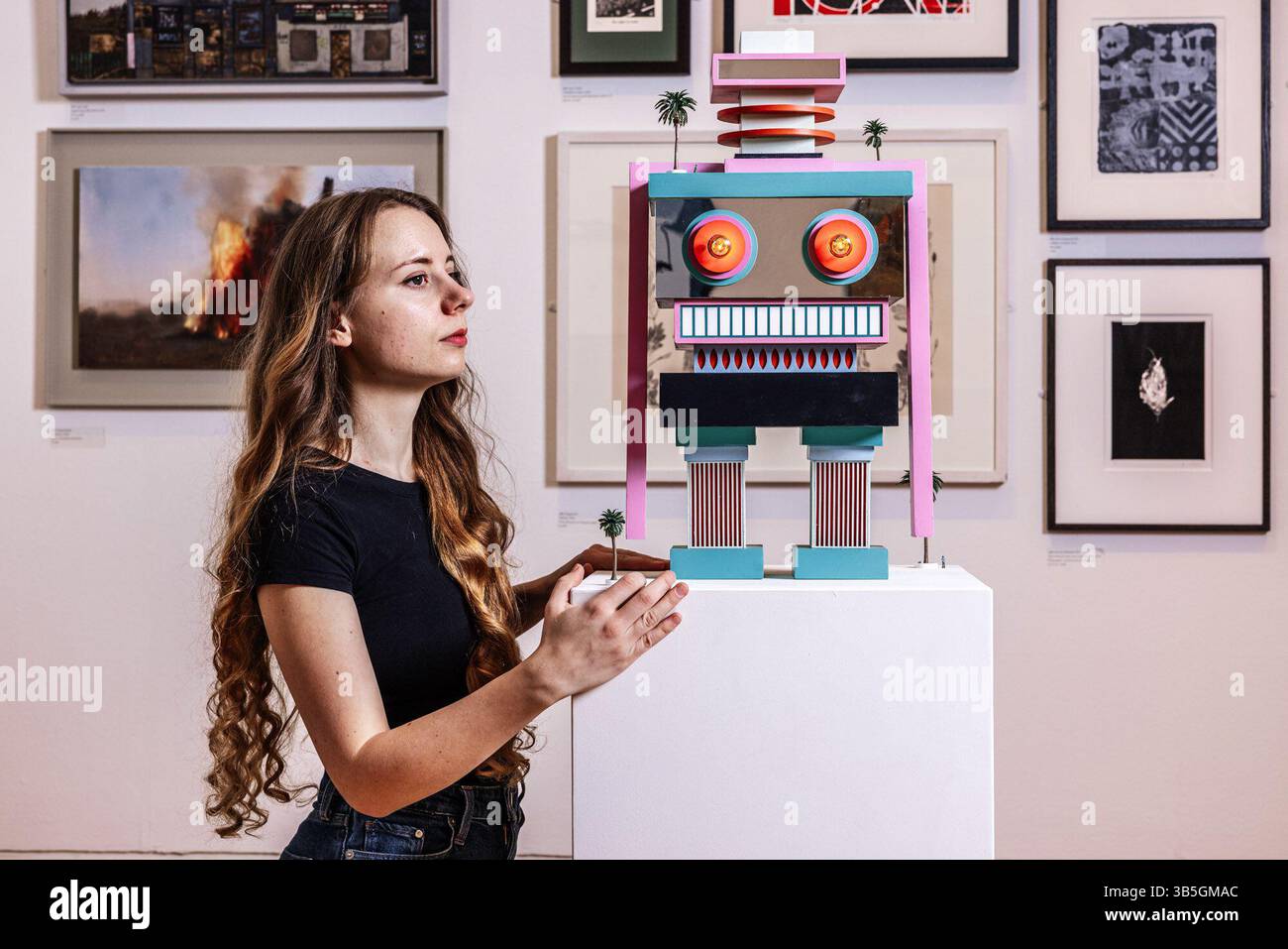 Edinburgh, United Kingdom. 02 May, 2025 Pictured: Ker-Ching 2, 2024 by ...