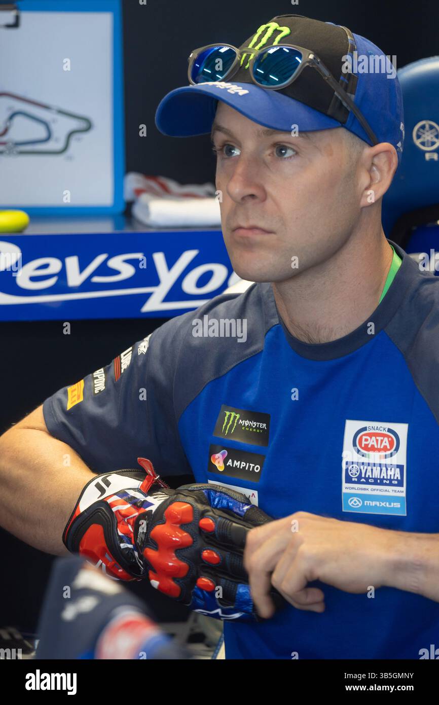 Jonathan Rea (GBR) Yamaha YZF R1, Pata Yamaha during FIM Superbike ...