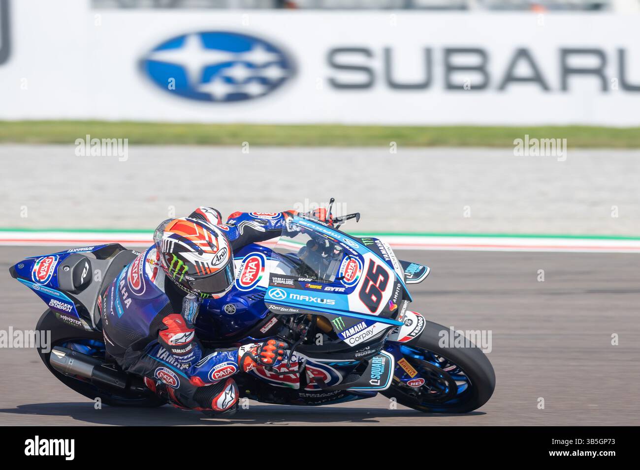 Jonathan Rea (GBR) Yamaha YZF R1, Pata Yamaha during FIM Superbike ...