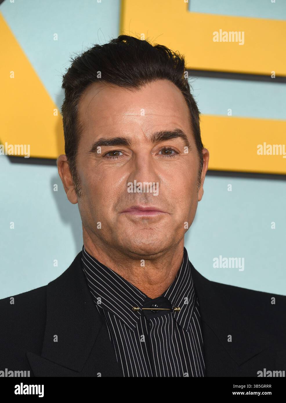 Justin Theroux arriving to Peacock Original Series “Poker Face”season 2 ...