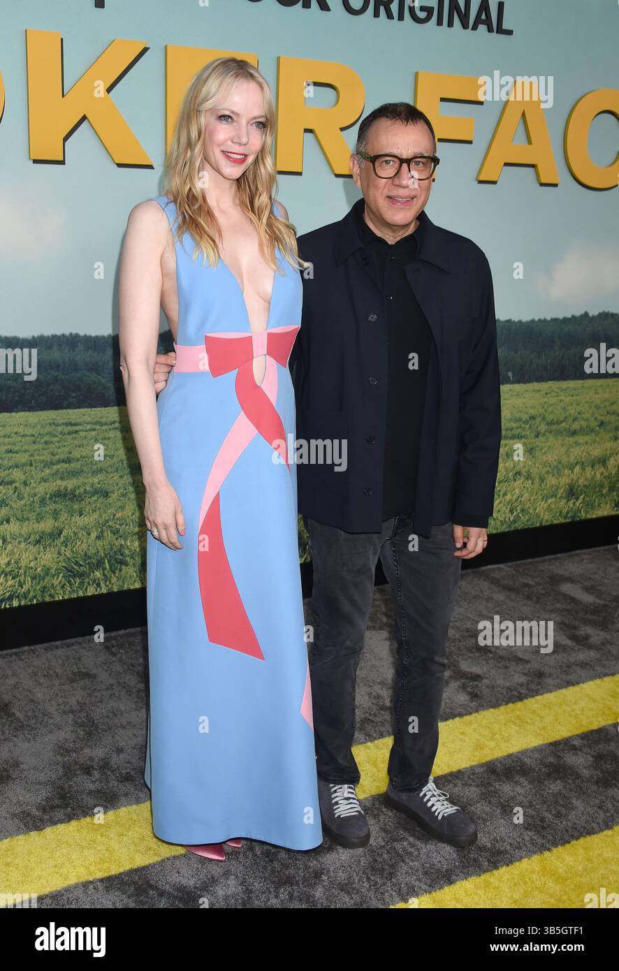Hollywood, USA. 01st May, 2025. Riki Lindhome and Fred Armisen arriving ...