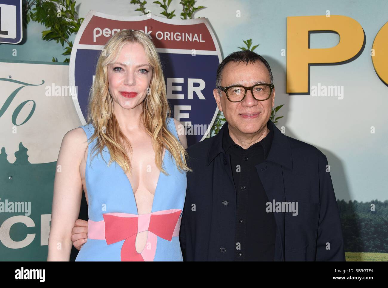 Hollywood, USA. 01st May, 2025. Riki Lindhome and Fred Armisen arriving ...
