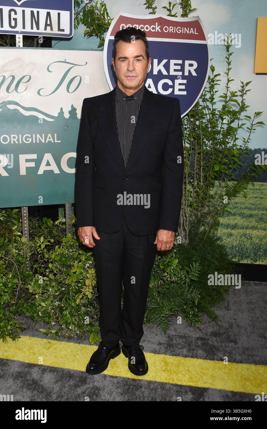 Hollywood, USA. 01st May, 2025. Justin Theroux arriving to Peacock ...