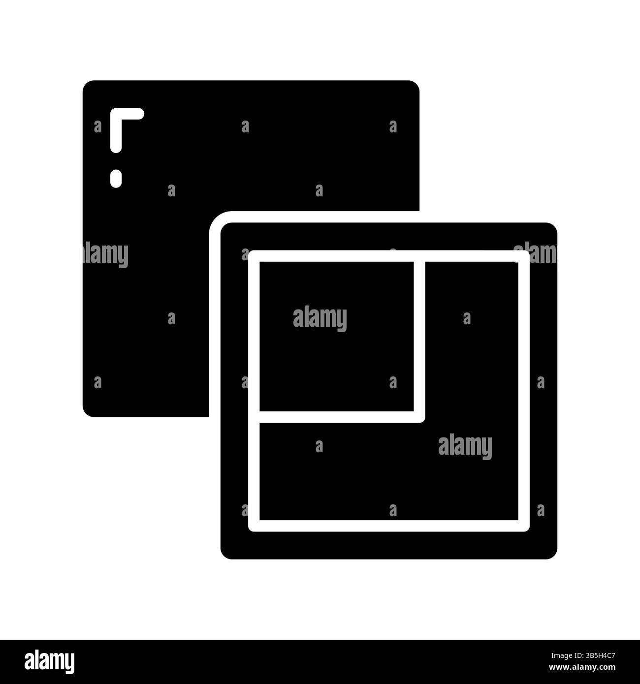 Arrangement things on layers, layers stacked on top of each other ...