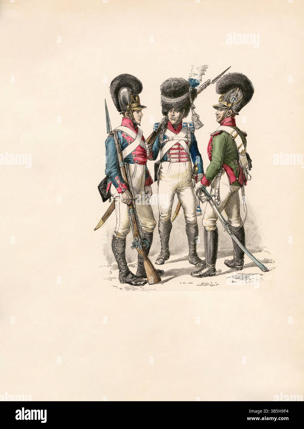 March 20, 2022, Munich, Germany: Bavarian Army, Infantryman 1814-1825 ...
