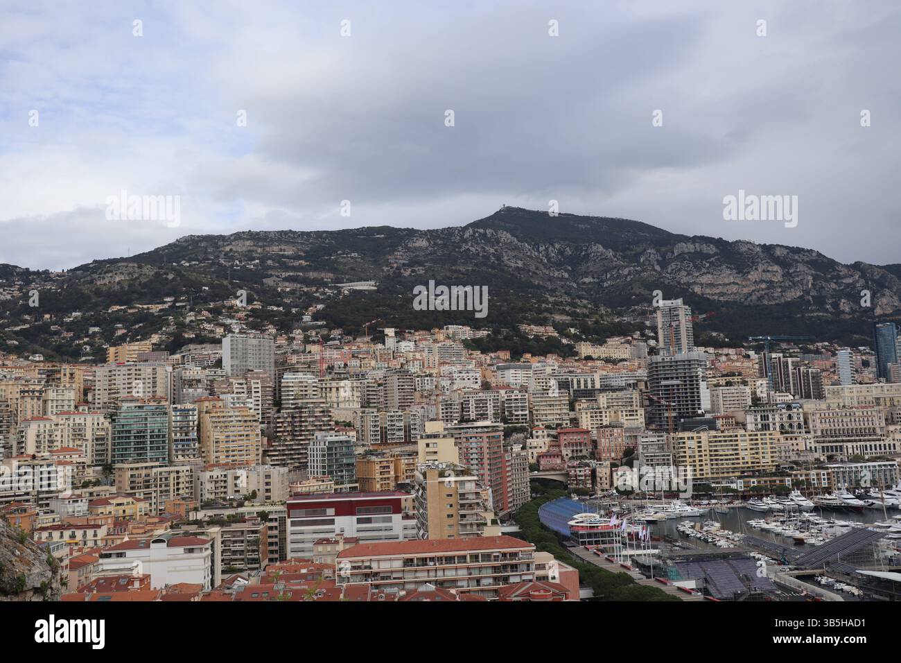 Beautiful place from Monaco city buildings, Monte Carlo area, travel ...