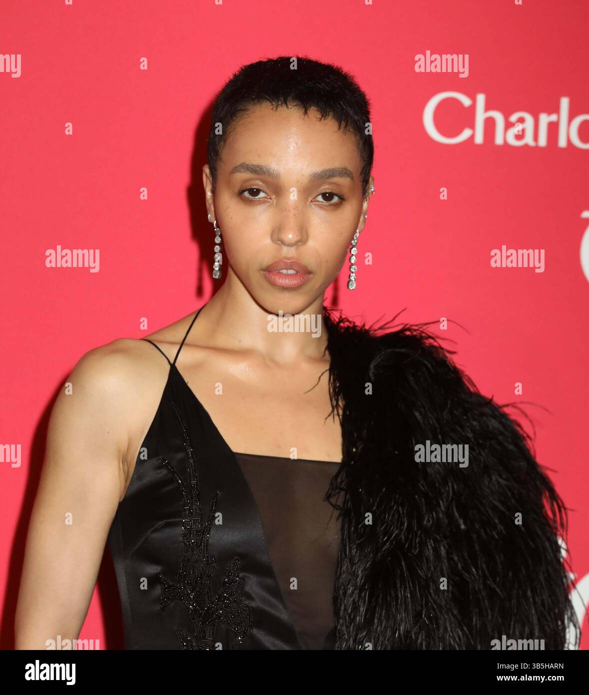 May 1, 2025, New York, New York, USA: Actor/rapper FKA TWIGS seen at ...