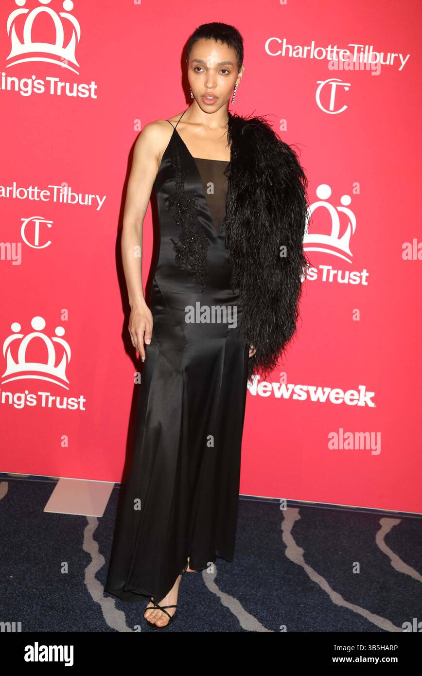 May 1, 2025, New York, New York, USA: Actor/rapper FKA TWIGS seen at ...