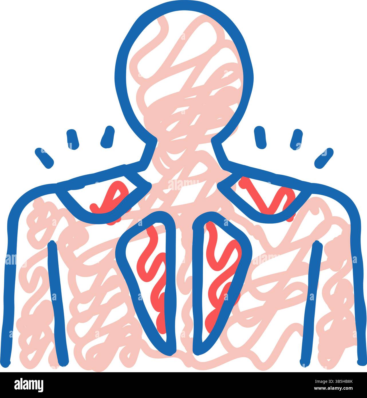 myositis disease icon doodle illustration Stock Vector Image & Art - Alamy