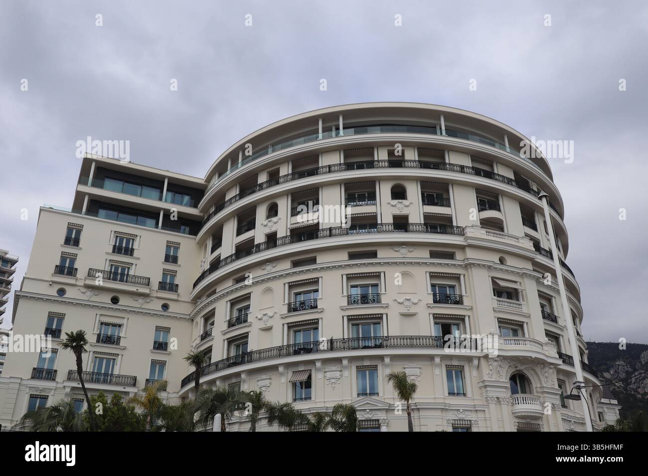 Beautiful place from Monaco city buildings, Monte Carlo area, travel ...