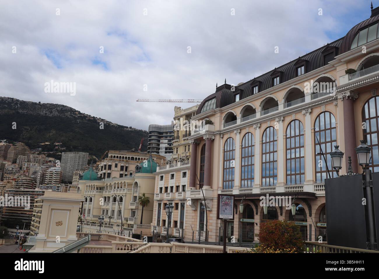 Beautiful place from Monaco city buildings, Monte Carlo area, travel ...