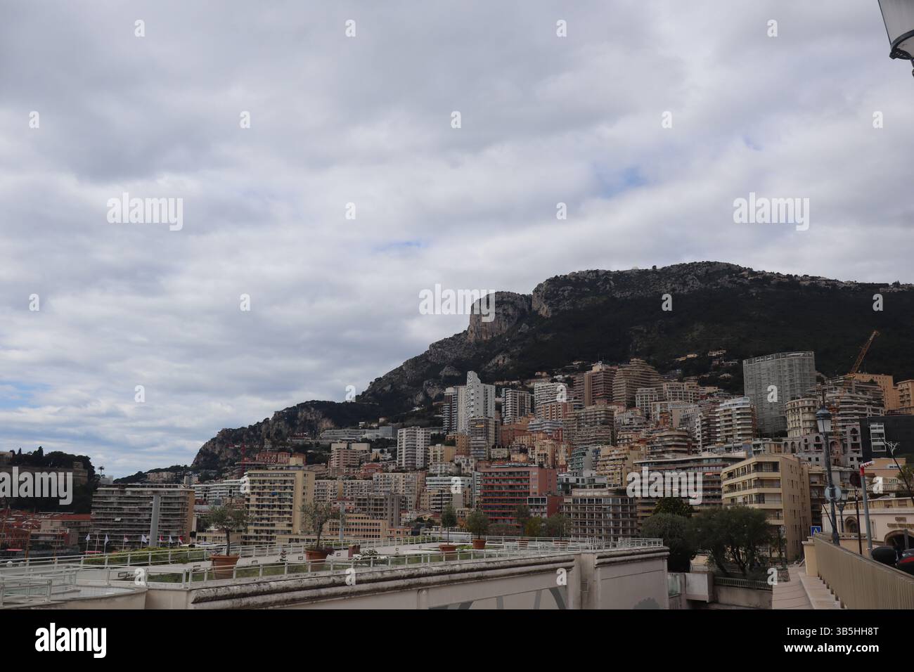 Beautiful place from Monaco city buildings, Monte Carlo area, travel ...