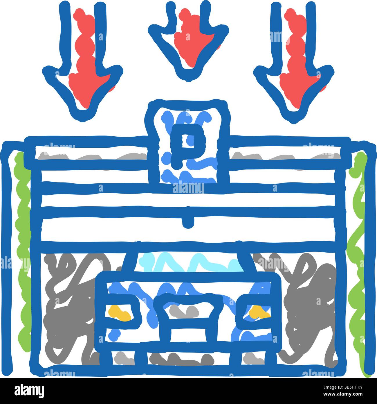 Area closing Cut Out Stock Images & Pictures - Alamy