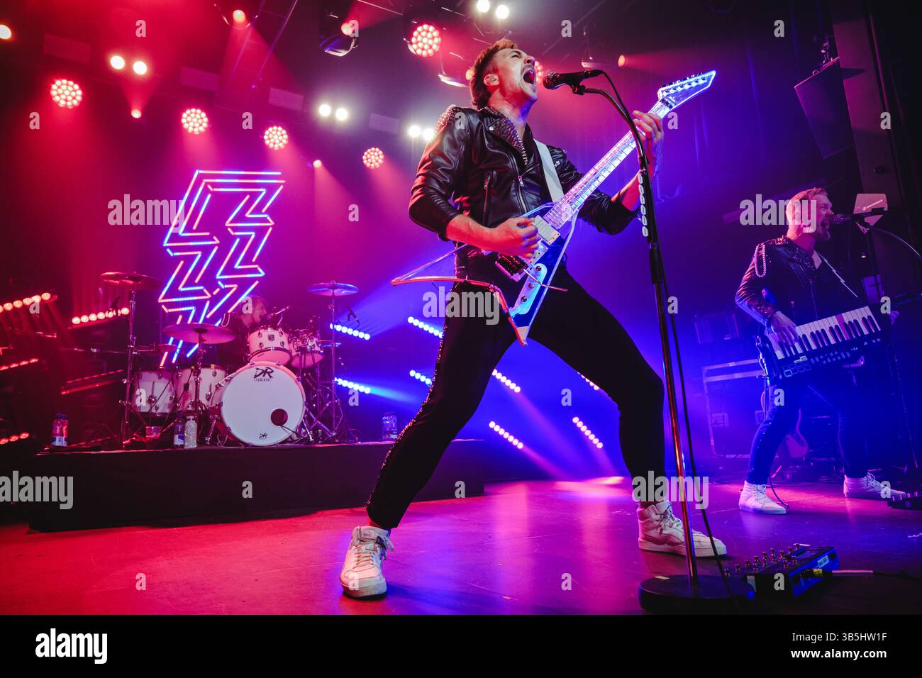 Bern, Switzerland. 01st, May 2025. The Swedish rock band Royal Republic ...