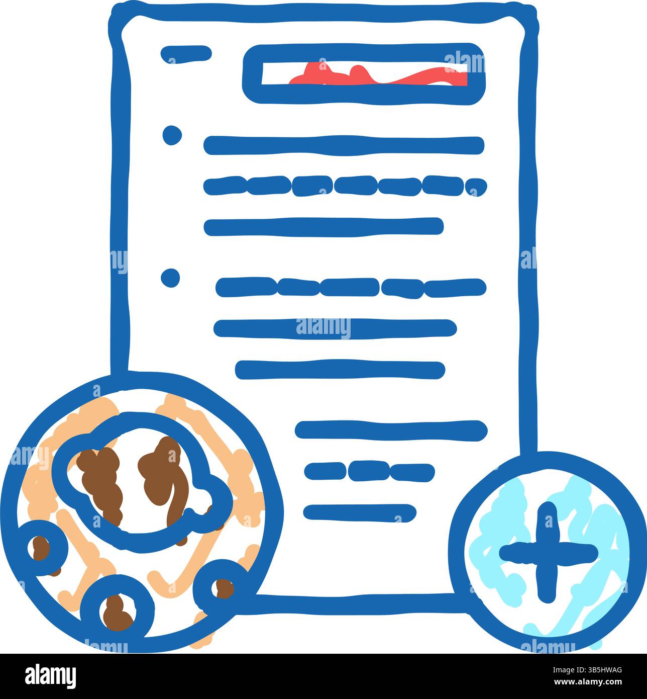 Skin cancer program icon Stock Vector Images - Alamy
