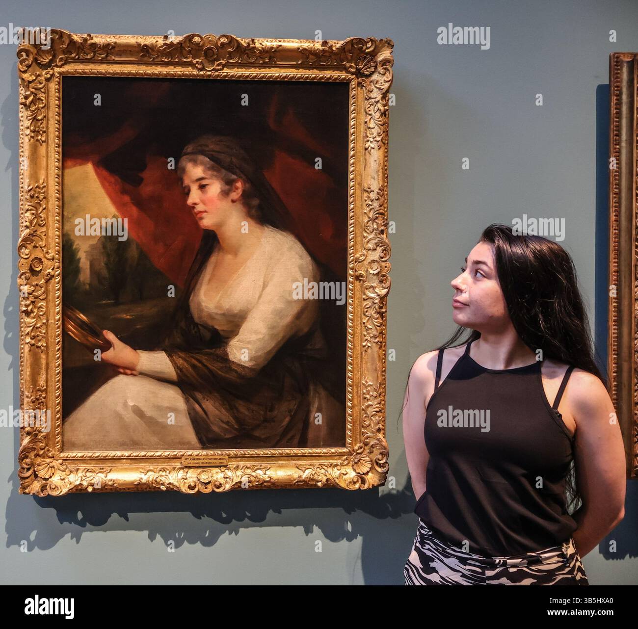 Gainsborough's House Sudbury Suffolk, UK. 02nd May, 2025. Raeburn, Henry Mrs Johnstone as ...