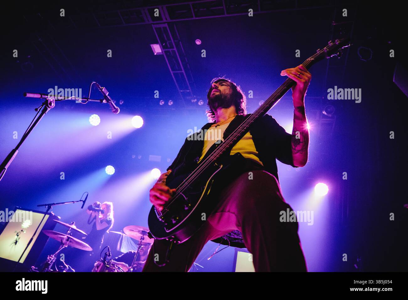 Bern, Switzerland. 01st May, 2025. The French rock band Storm Orchestra ...