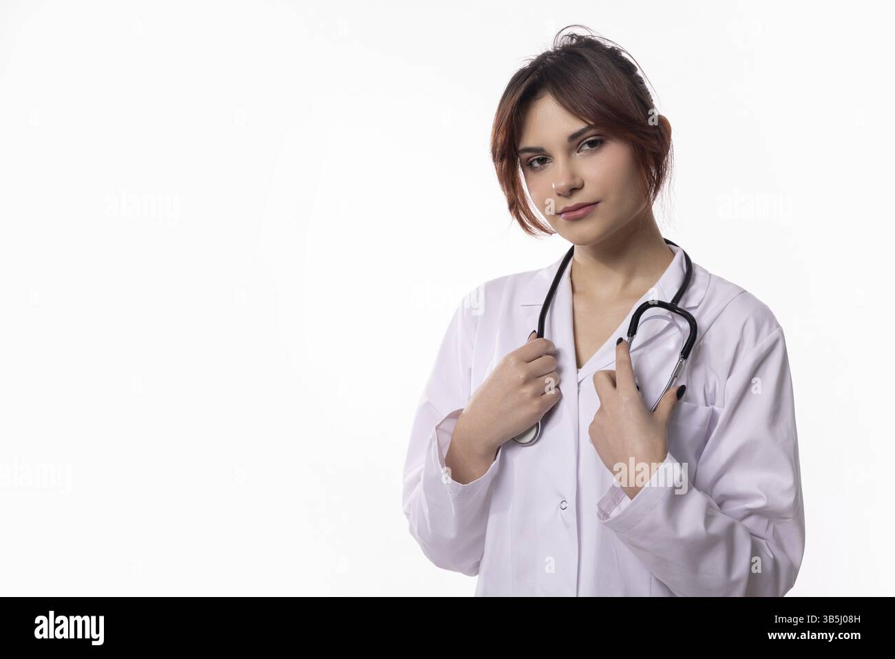 Doctor dressed in overall Cut Out Stock Images & Pictures - Alamy