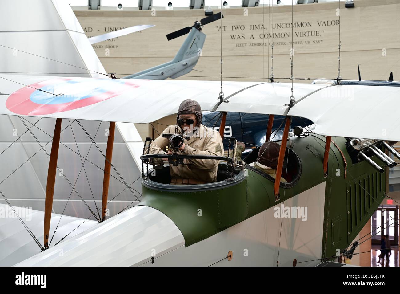 Curtiss JN "Jenny" 4160 at the National Museum of the Marine Corps ...