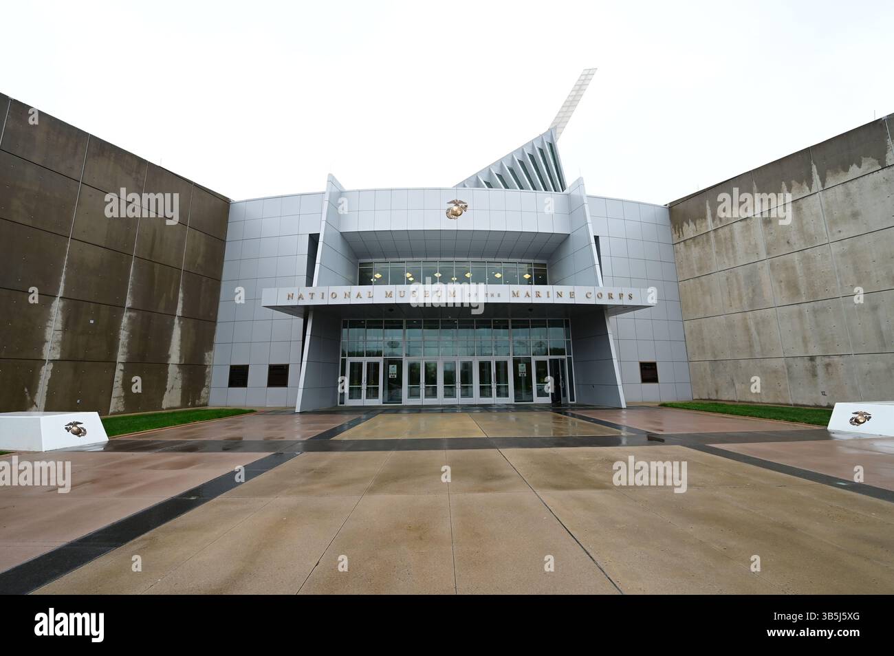 Entranc to the National Museum of the Marine Corps, Triangle, VA 22172 ...