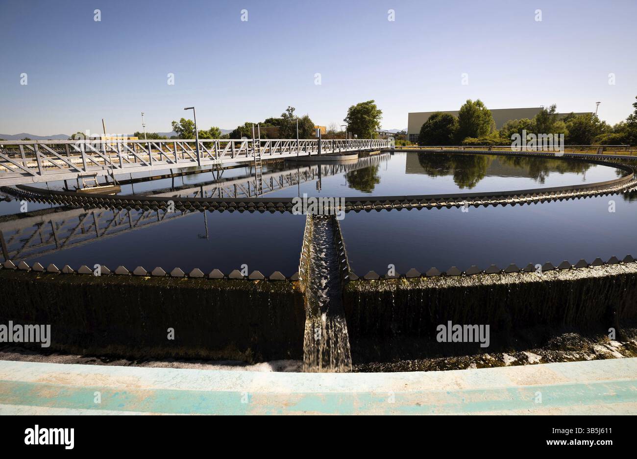 Wastewater treatment facility - Sewage Treatment. Also called municipal ...