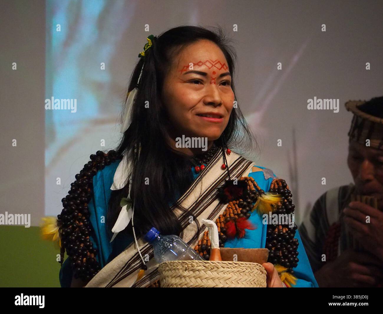 September 5, 2022, Lima, Lima, Peru: Indigenous woman from the Peruvian ...