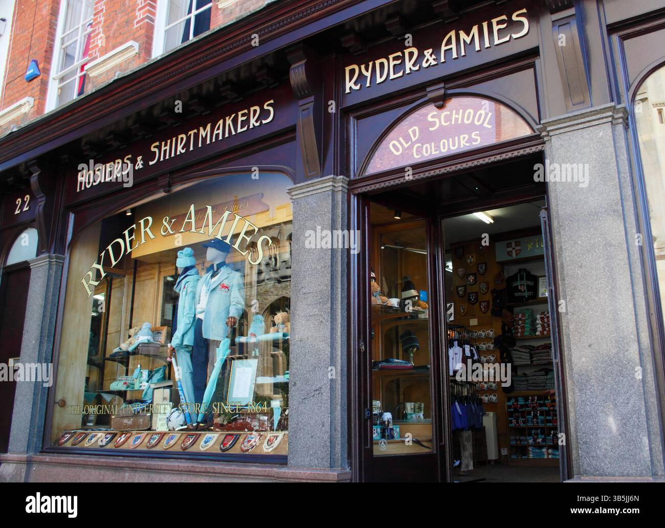 Ryder & Amies, the official University of Cambridge outfitters, store ...