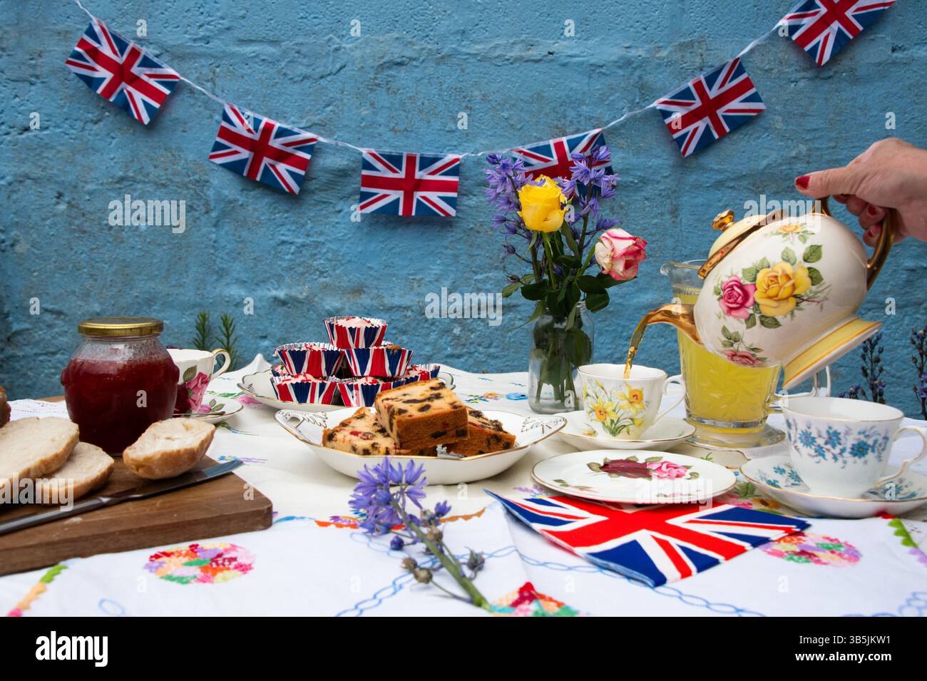 VE Day celebration s royal tea party vintage tea party garden party ...