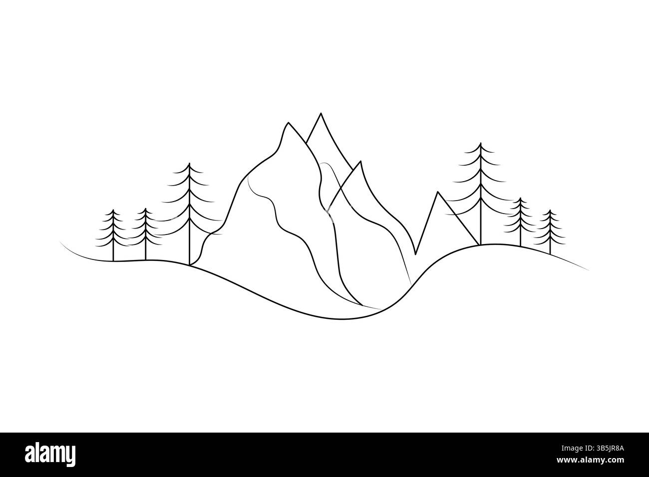 Mount everest silhouette hi-res stock photography and images - Alamy