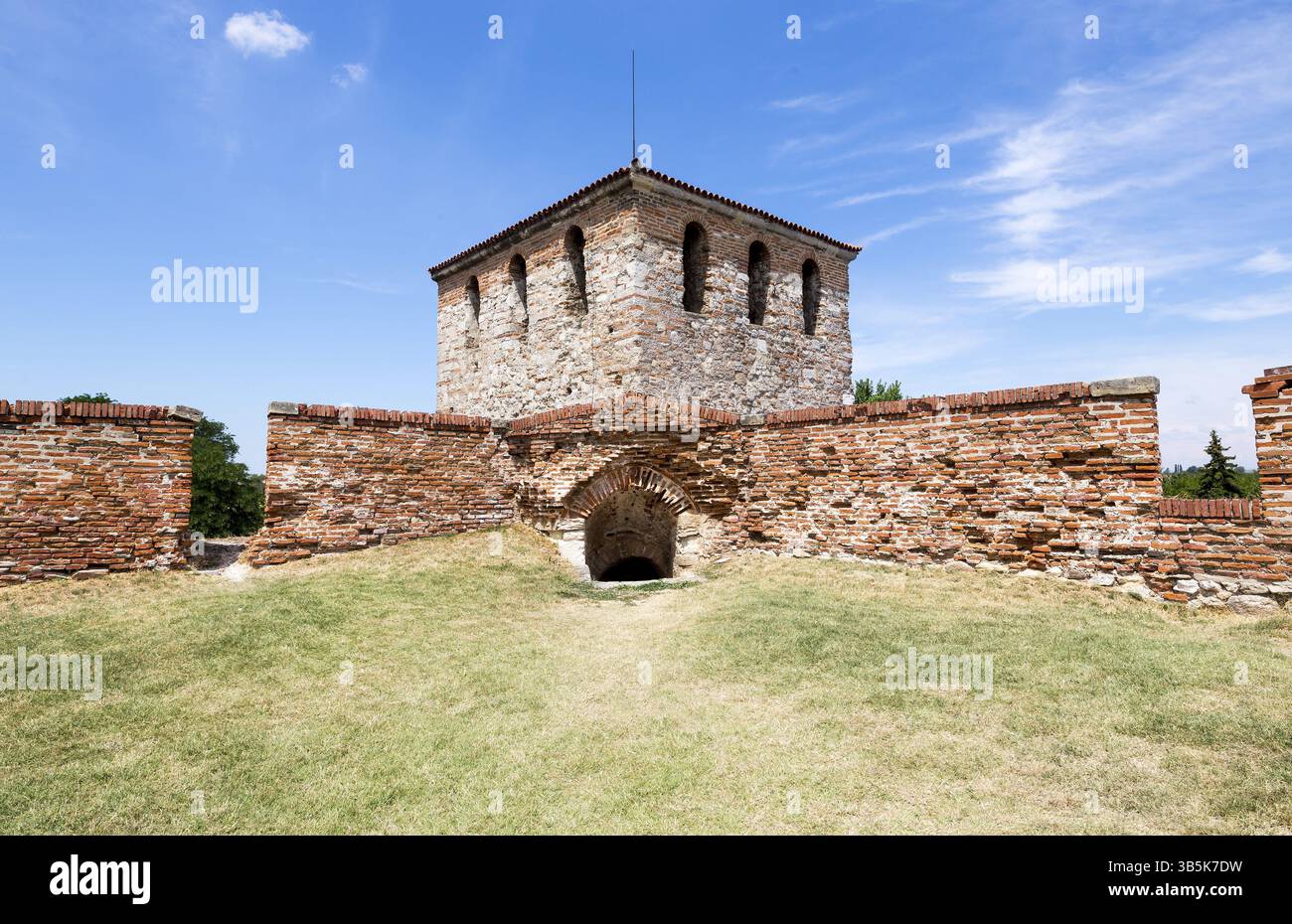 Baba Vida medieval fortress in Vidin, Bulgaria. It consists of two ...