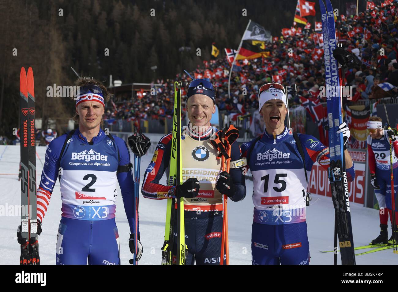 Real winners: from left to right. Wright Campbell USA, Johannes ...
