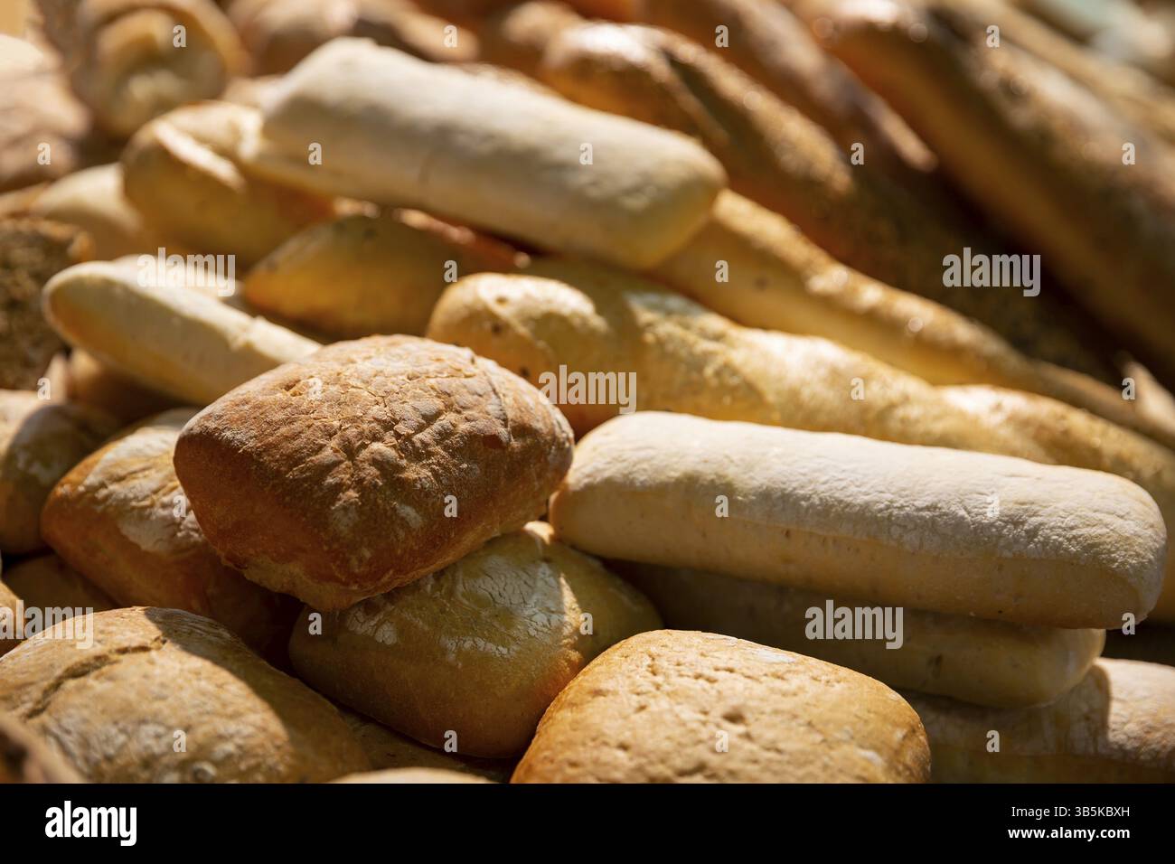 Diferent gluten free bread loafs. Made with leaven and spelt. Gluten ...