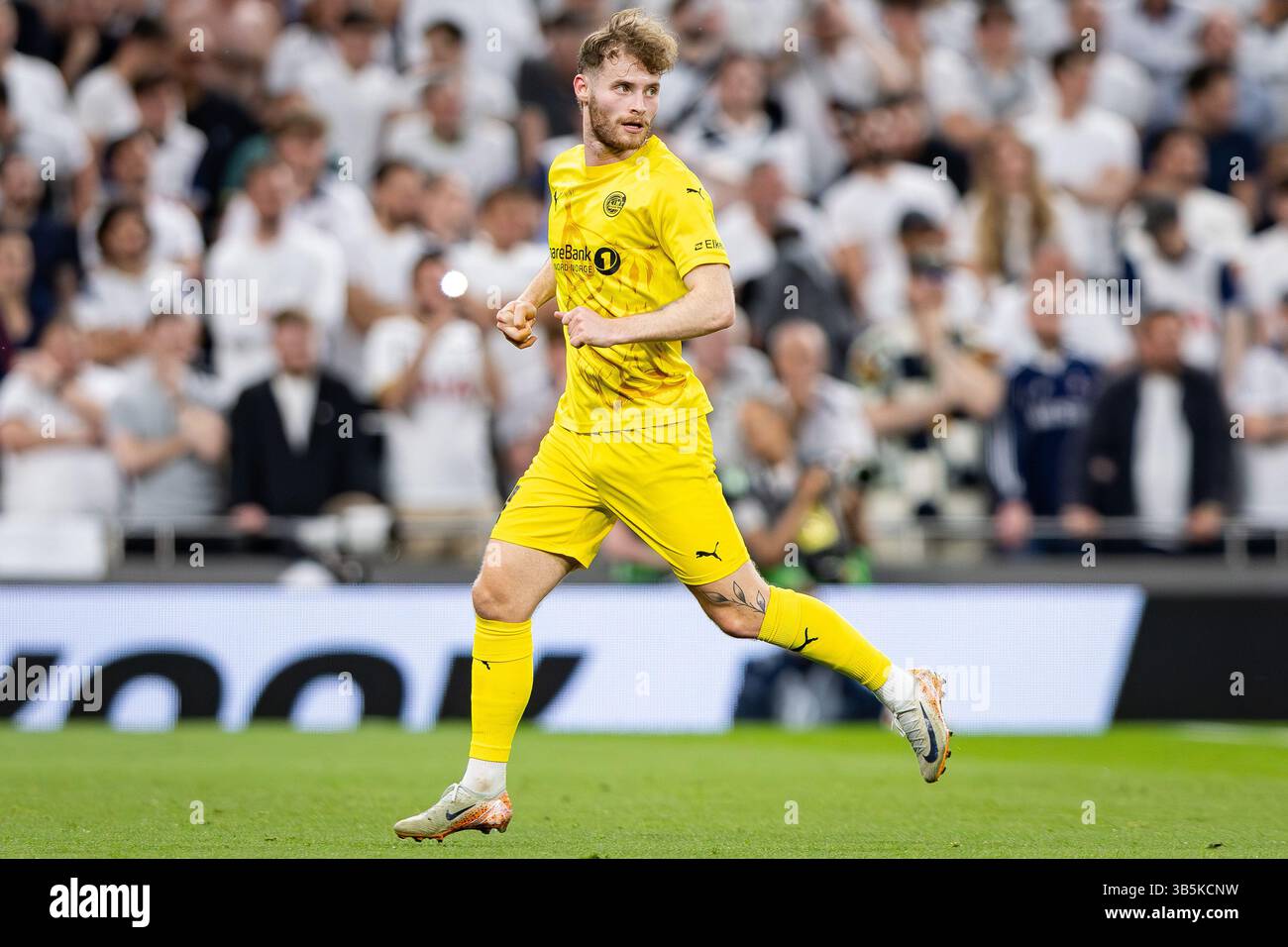 Runar Espejord (11) of Bodo/Glimt during the Tottenham Hotspur FC v FK ...