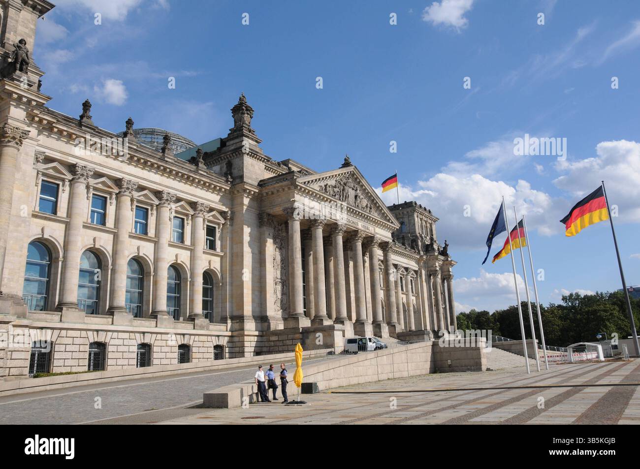BERLIN/GERMANYDEUSCTHLAND / 10. AUGUST 2018. Deutscge reichstag ...