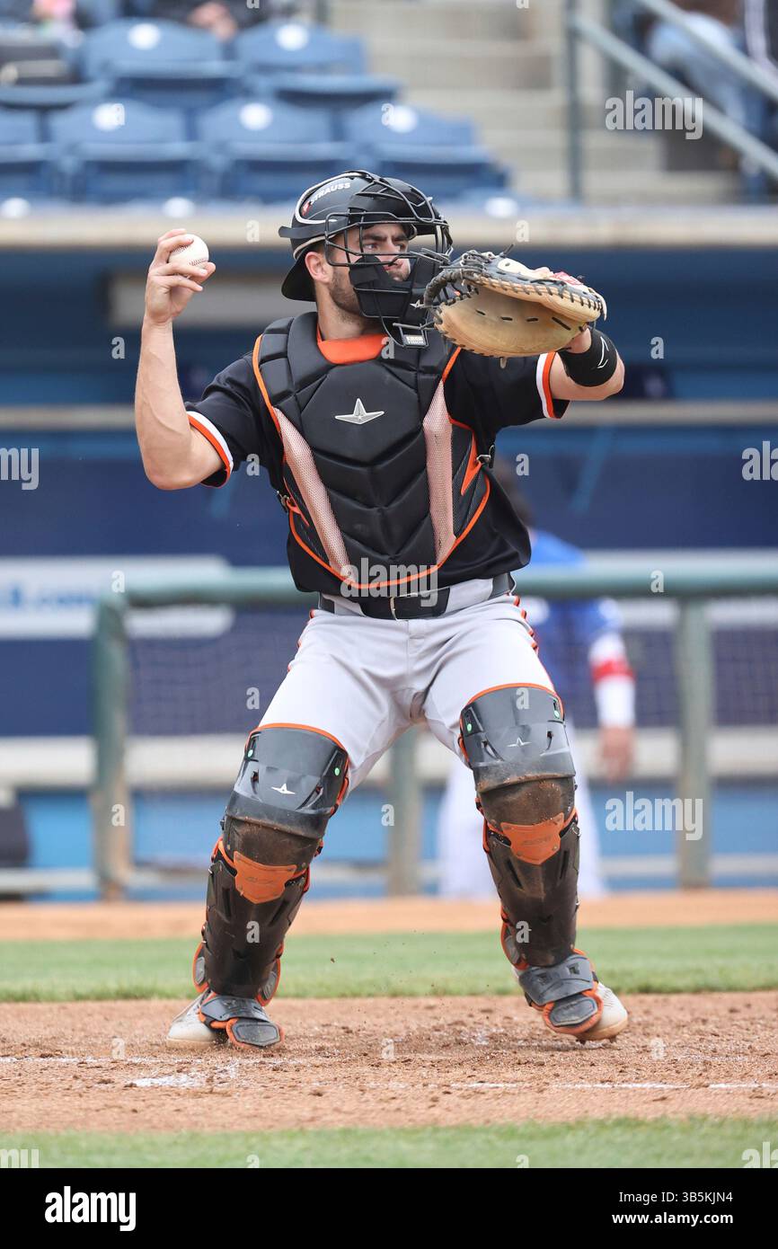 Drew Cavanaugh (28) of the San Jose Giants in the field against the ...