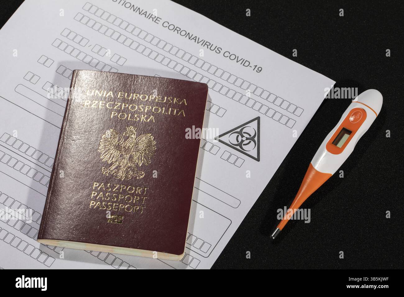 Obligatory control at all border crossing points, including temperature ...