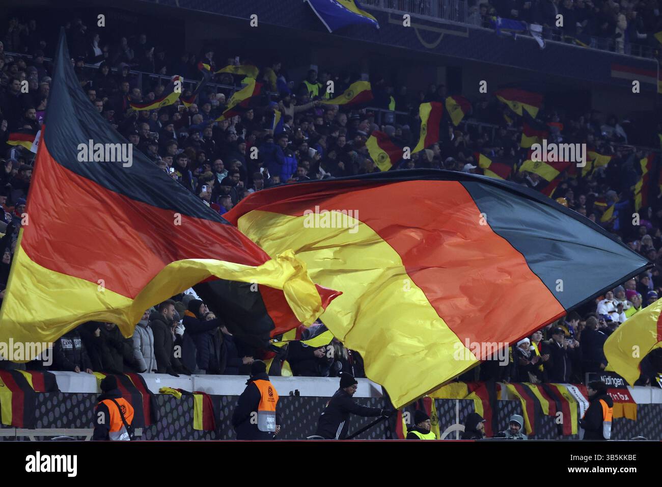 German football fans in a frenzy of joy - there were no fewer than ...