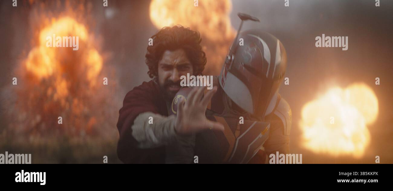 Ahsoka (2023)Ezra Bridger (Eman Esfandi) Sabine Wren (Natasha Liu Bordizzo) *Filmstill ...